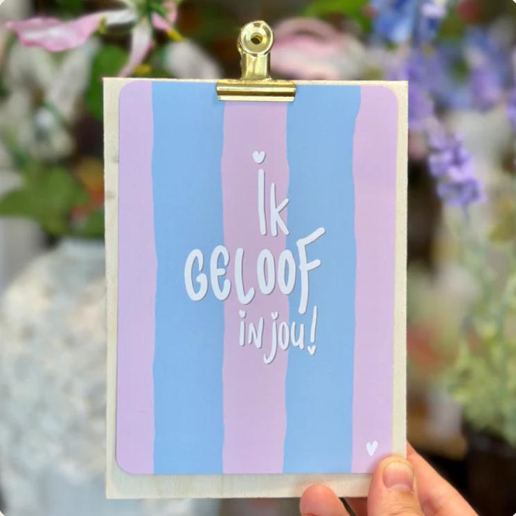 Ik Geloof In Jou - Christelijke boeken, kaarten, muziek, cd's, films ...
